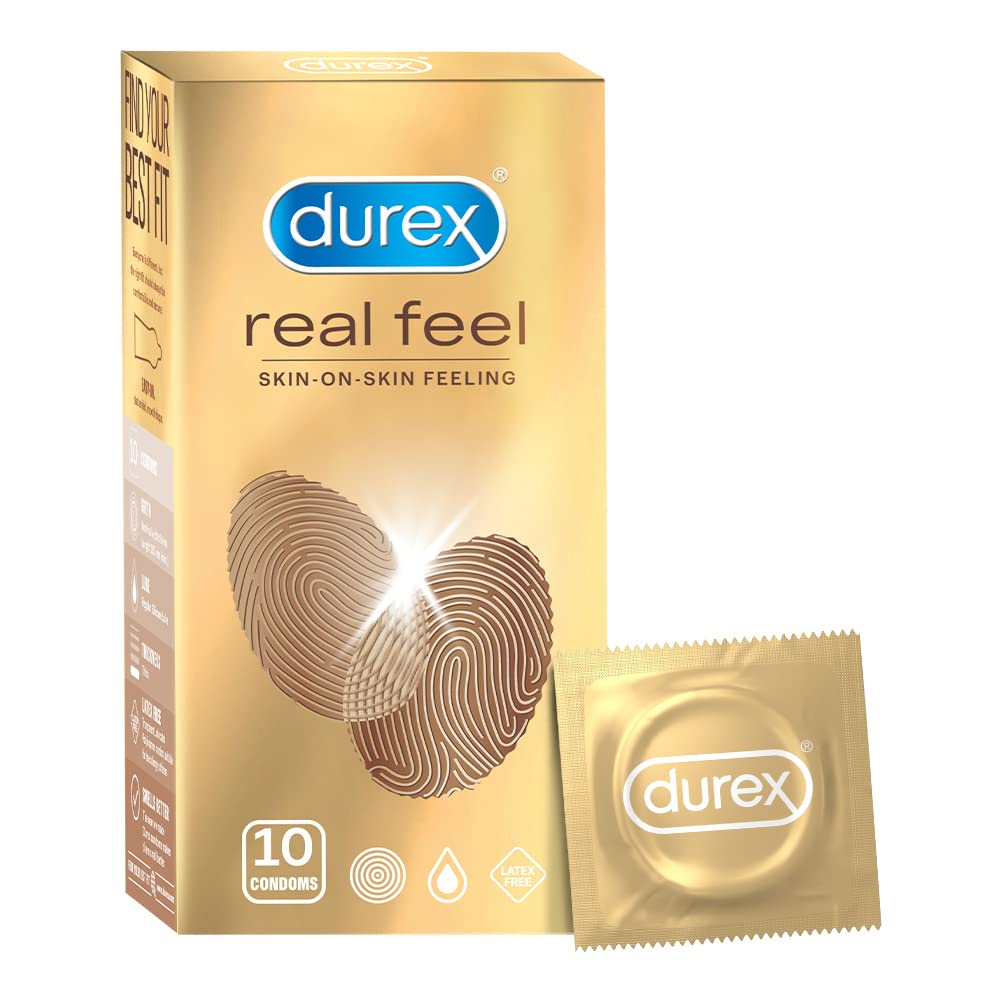 Durex Real Feel Condoms, 10 Count Price, Uses, Side Effects, Composition - Apollo Pharmacy