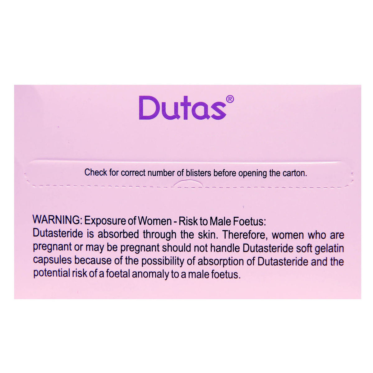 Dutas Capsule 30's Price, Uses, Side Effects, Composition - Apollo Pharmacy
