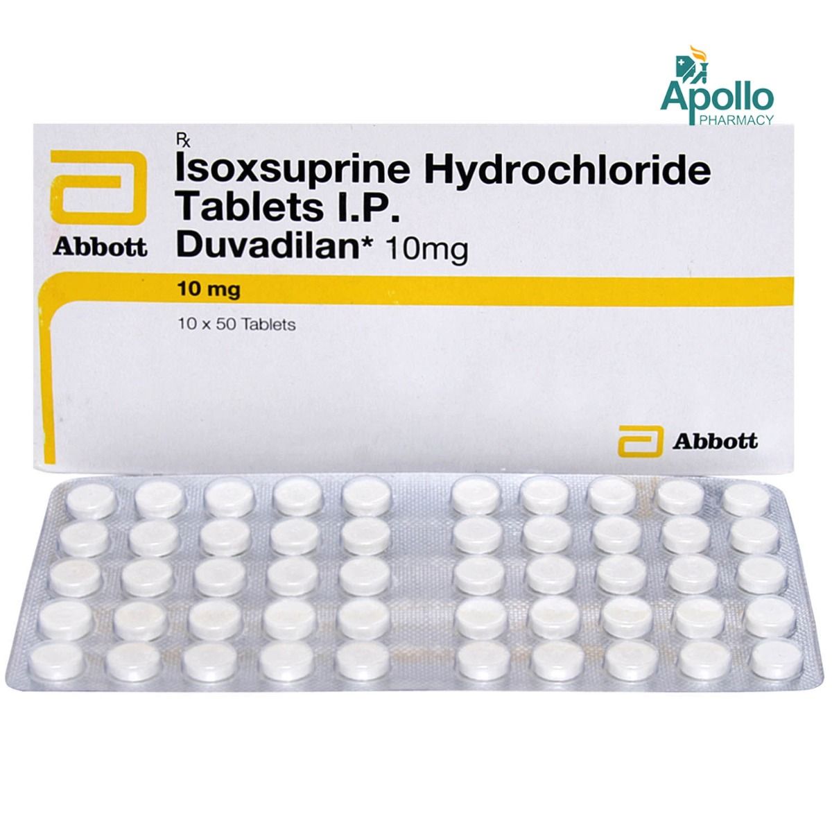 Duvadilan 10 mg Tablet 50's Price, Uses, Side Effects, Composition ...