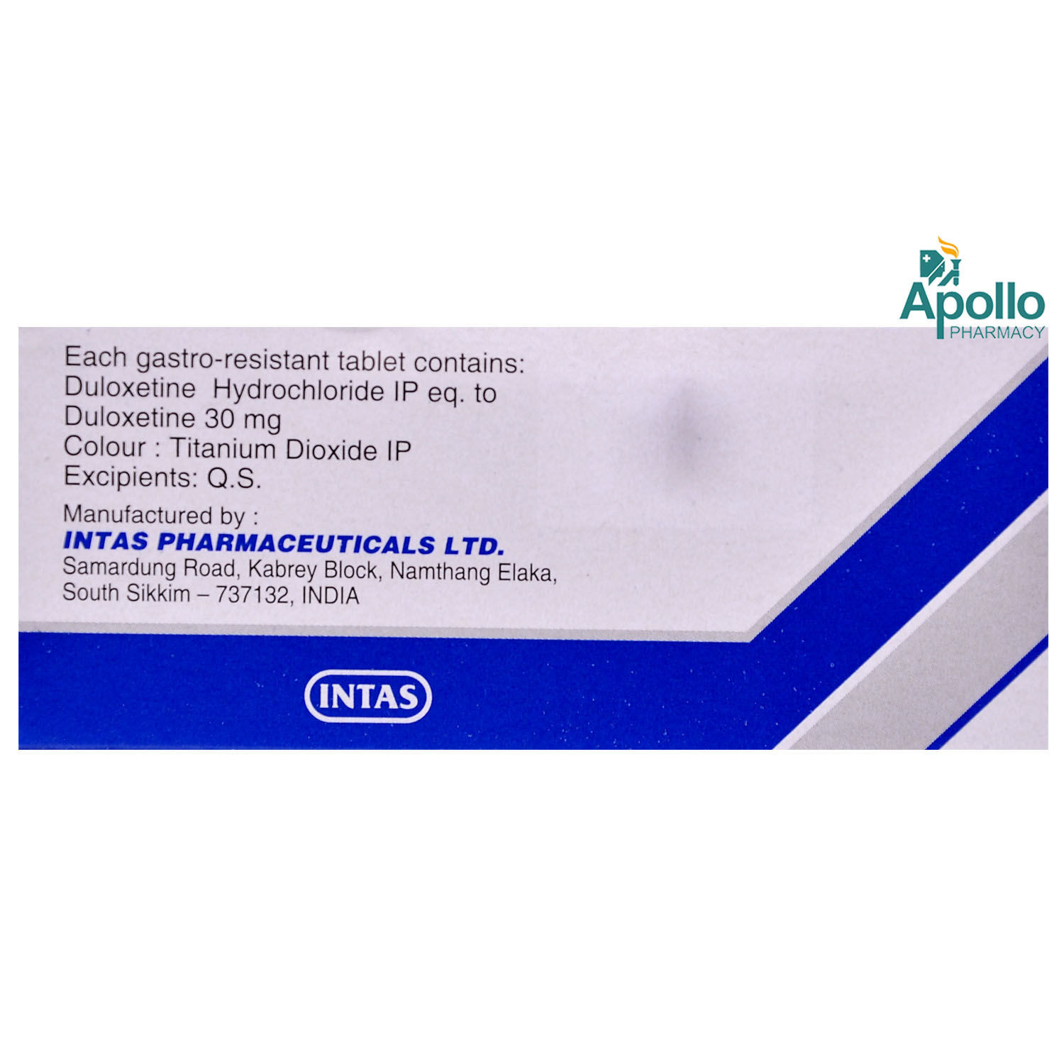 DUVANTA 30MG TABLET Price, Uses, Side Effects, Composition - Apollo ...