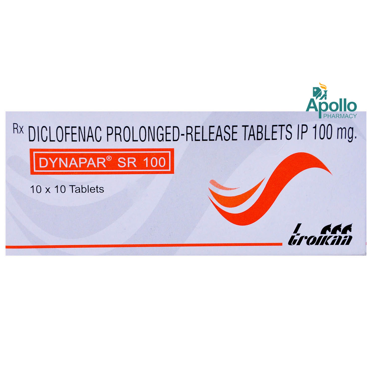 Dynapar SR 100 Tablet 10's Price, Uses, Side Effects, Composition - Apollo Pharmacy