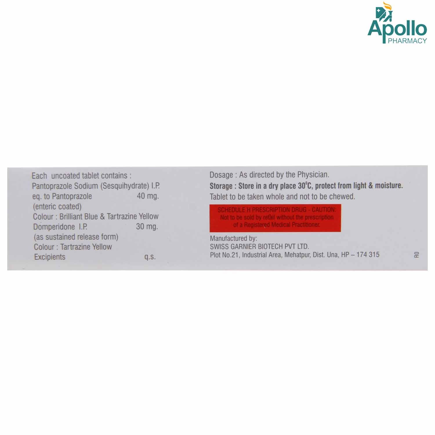 Dyoflux Tablet 10's Price, Uses, Side Effects, Composition - Apollo ...