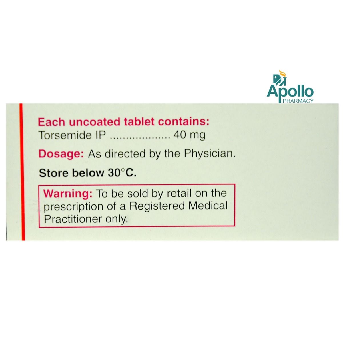 Dytor-40 Tablet 10's Price, Uses, Side Effects, Composition - Apollo ...