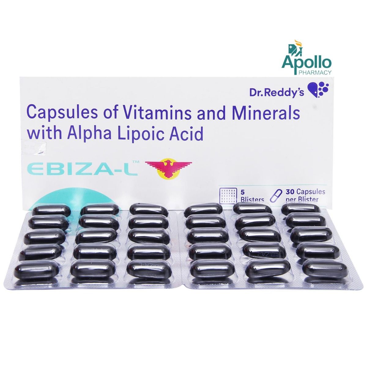 Ebiza L Capsule 30's Price, Uses, Side Effects, Composition - Apollo ...