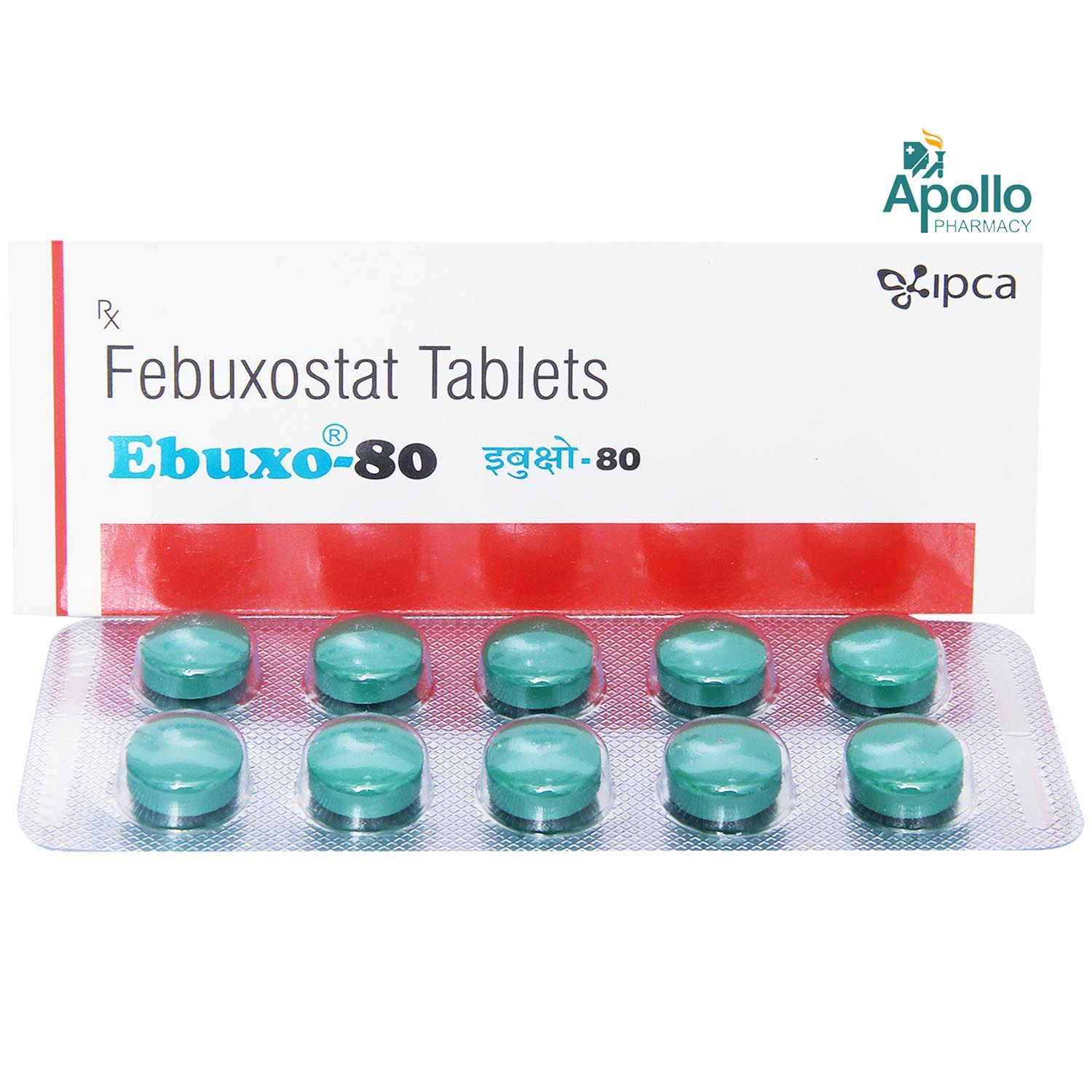 EBUXO 80MG TABLET Price, Uses, Side Effects, Composition - Apollo Pharmacy