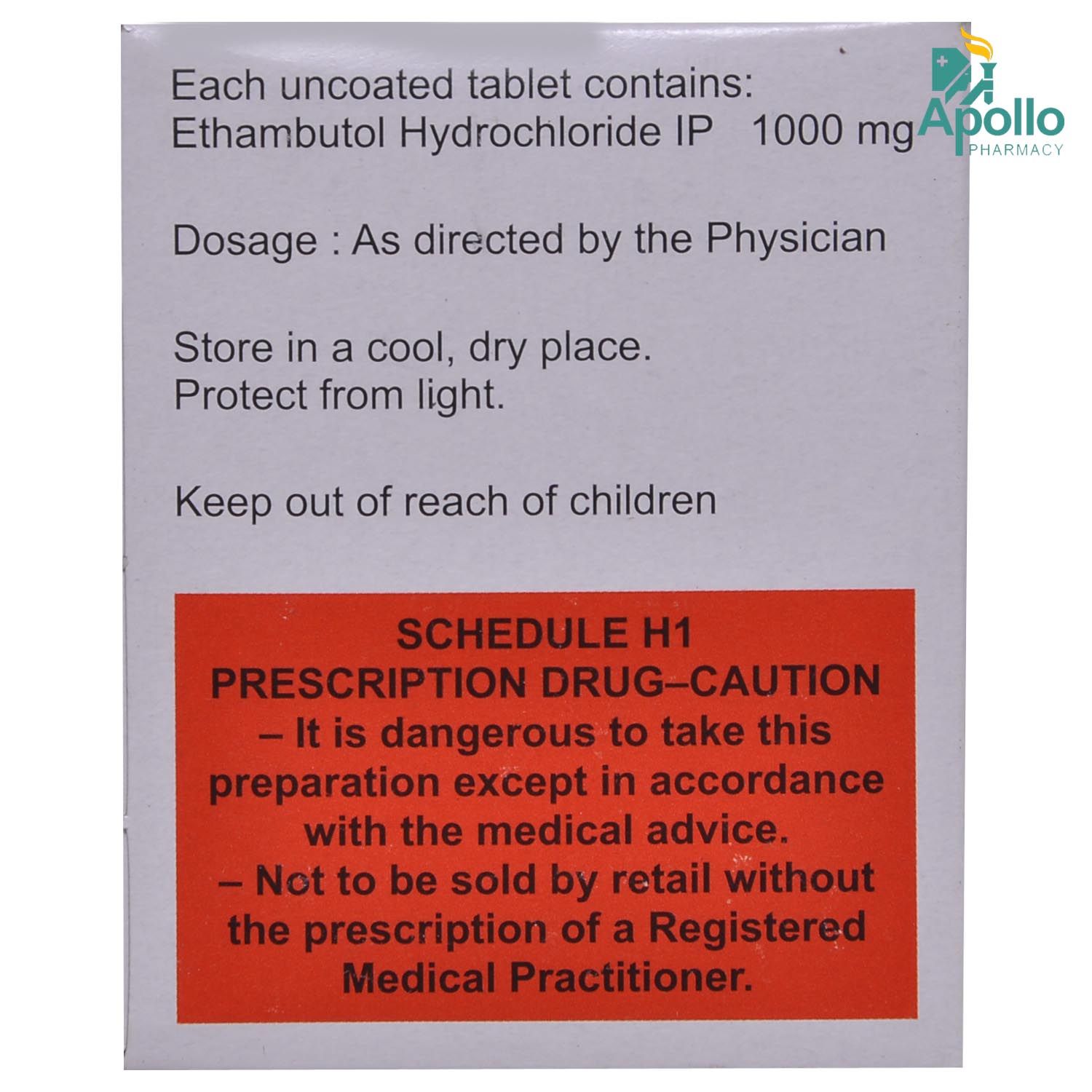ECOX 1000MG TABLET Price, Uses, Side Effects, Composition - Apollo Pharmacy