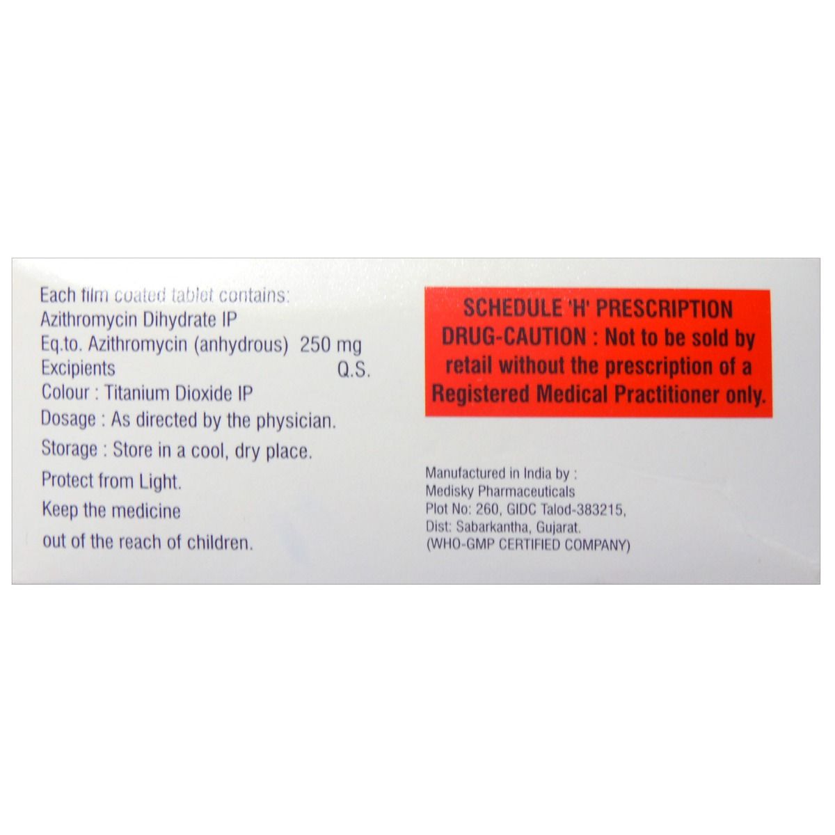 Ecothral-250 mg Tablet 10's Price, Uses, Side Effects, Composition ...