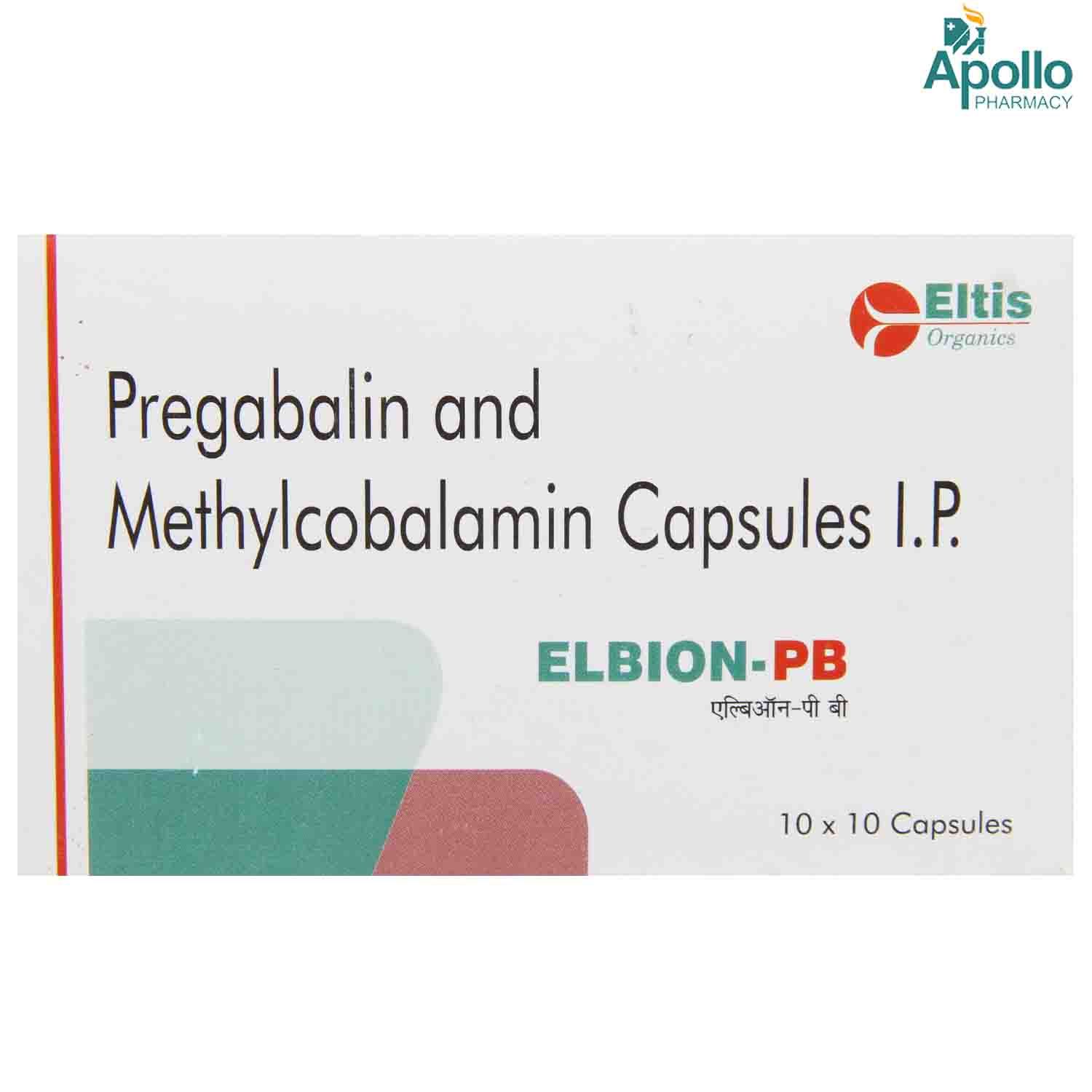 Elbion PB Capsule 10's Price, Uses, Side Effects, Composition - Apollo ...