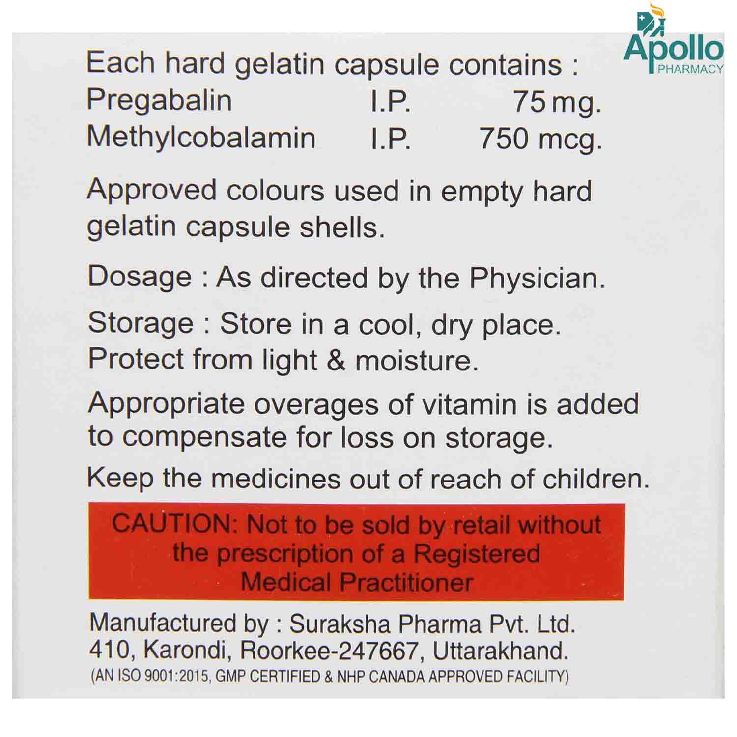 Elbion PB Capsule 10's Price, Uses, Side Effects, Composition - Apollo ...