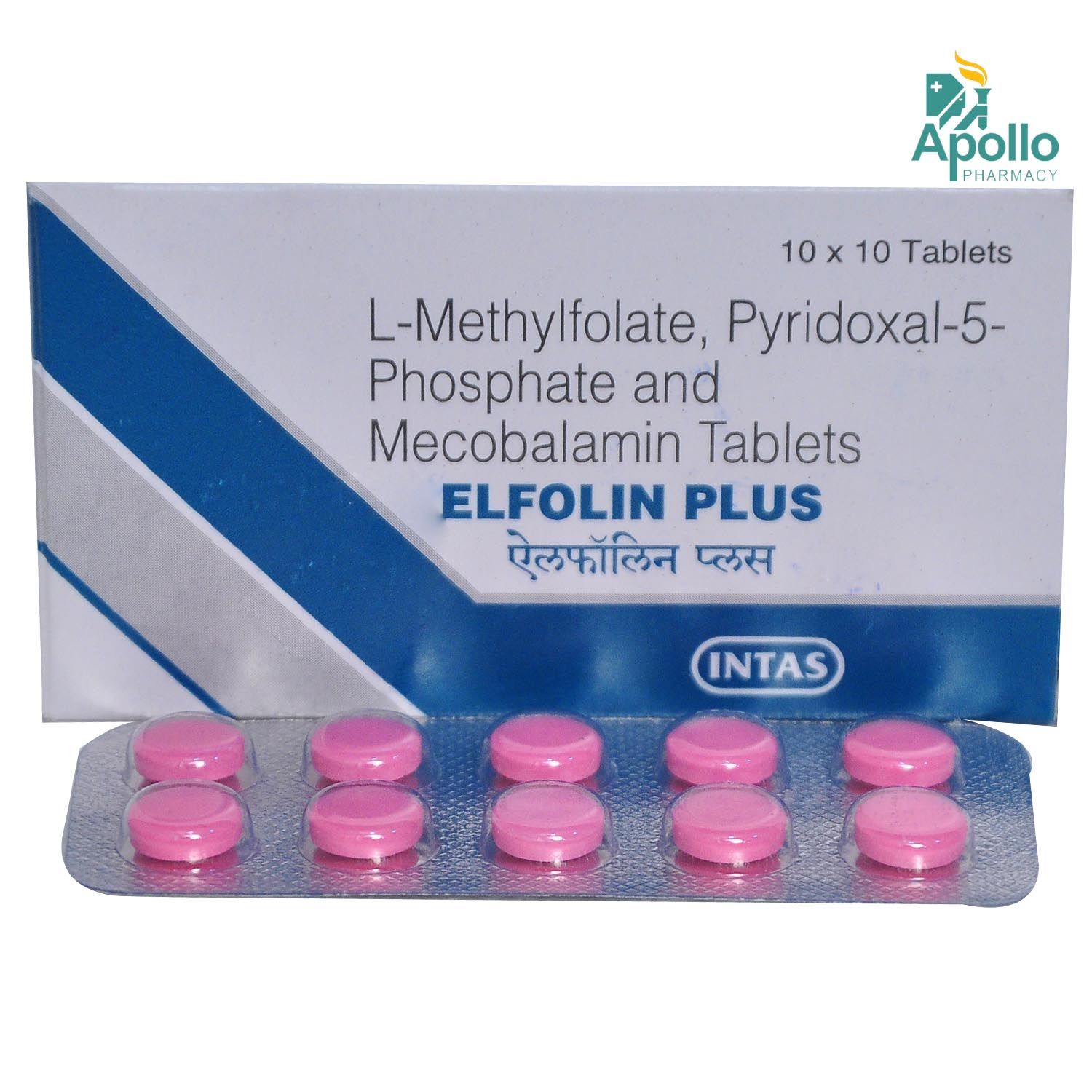 Elfolin Plus Tablet 10s Price, Uses, Side Effects, Composition - Apollo ...
