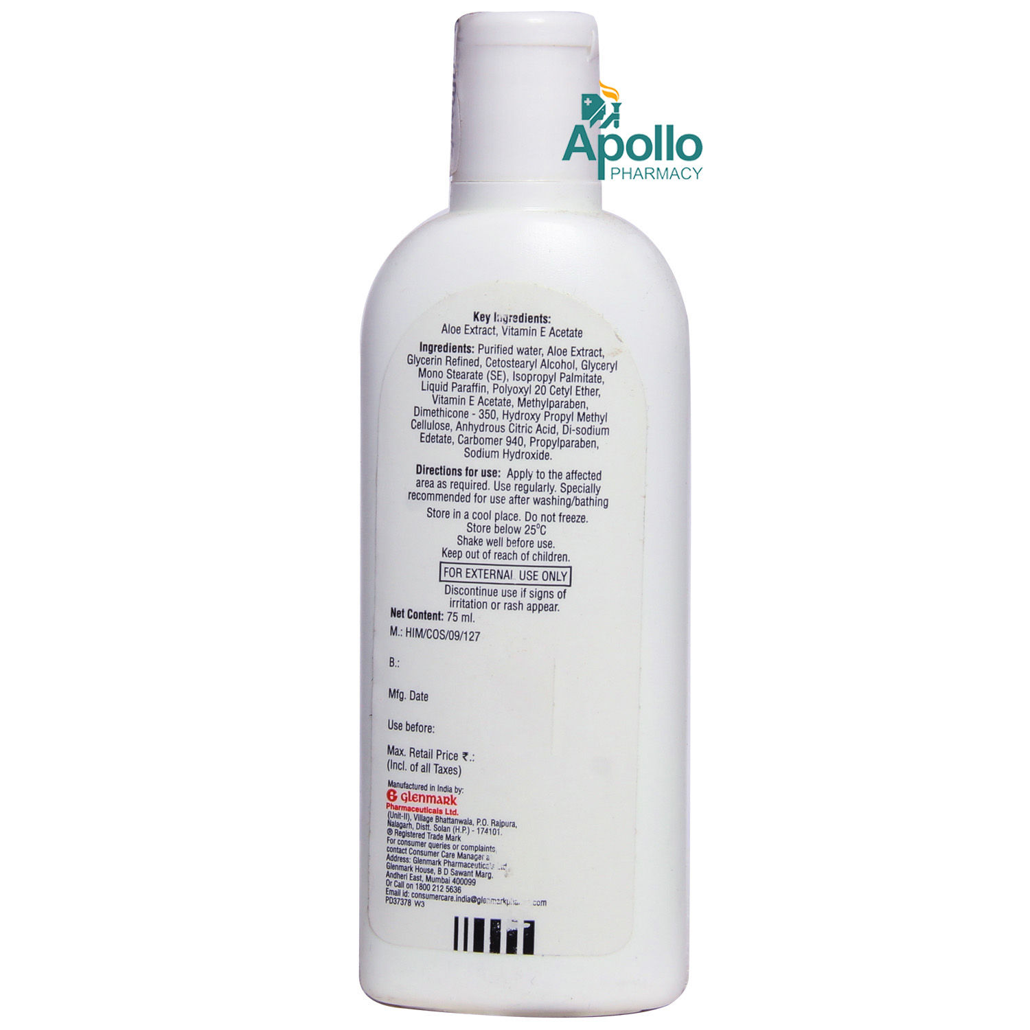 Elovera Lotion 75 ml Price, Uses, Side Effects, Composition - Apollo ...