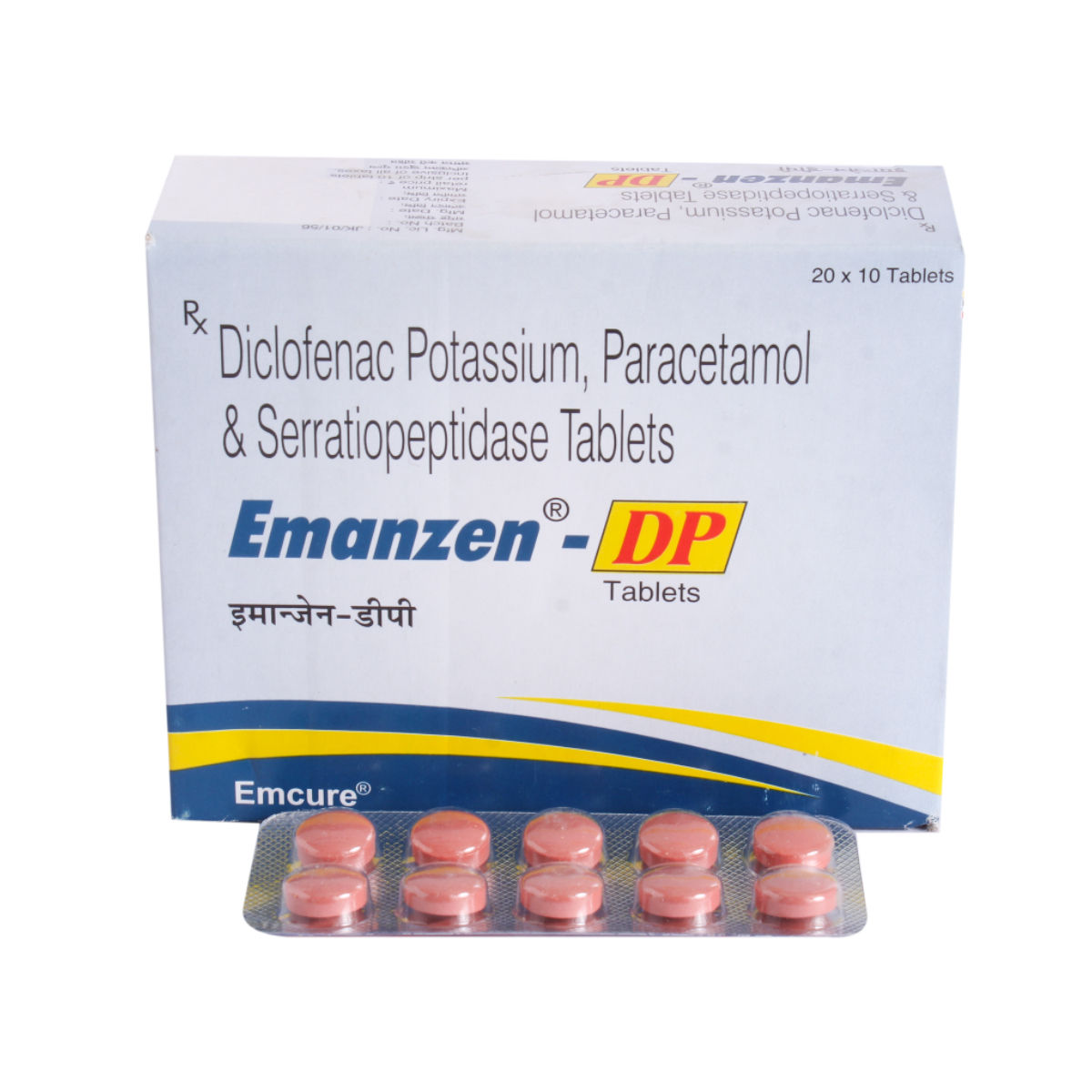 Emanzen DP Tablet 10's Price, Uses, Side Effects, Composition - Apollo ...