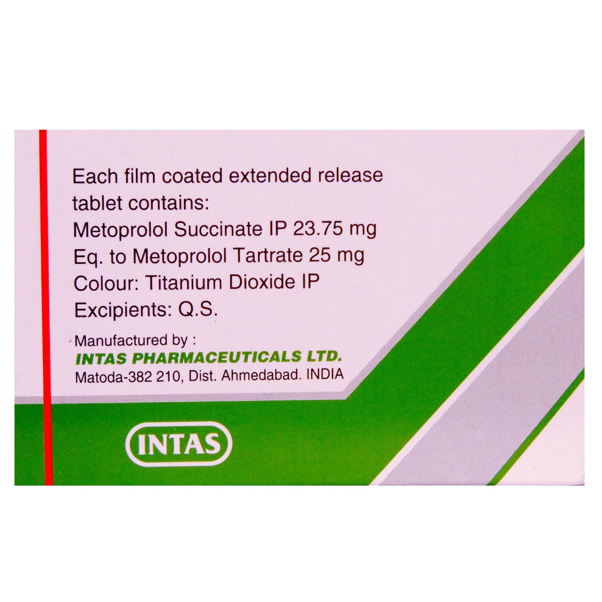 Embeta XR-25 Tablet 30's Price, Uses, Side Effects, Composition ...