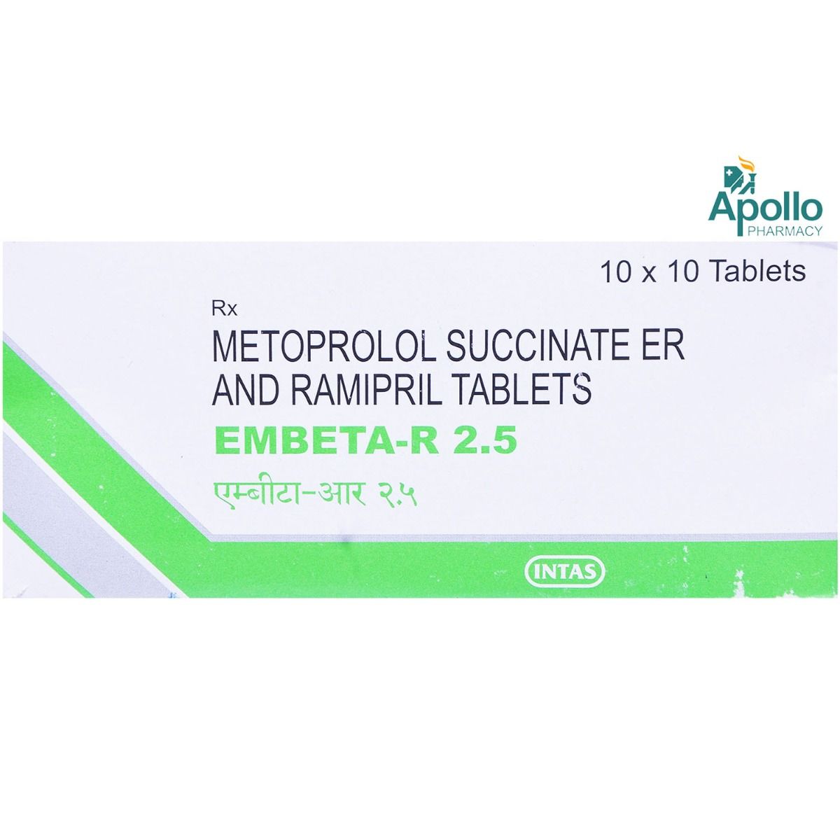Embeta R 2.5 mg Tablet 10's Price, Uses, Side Effects, Composition ...