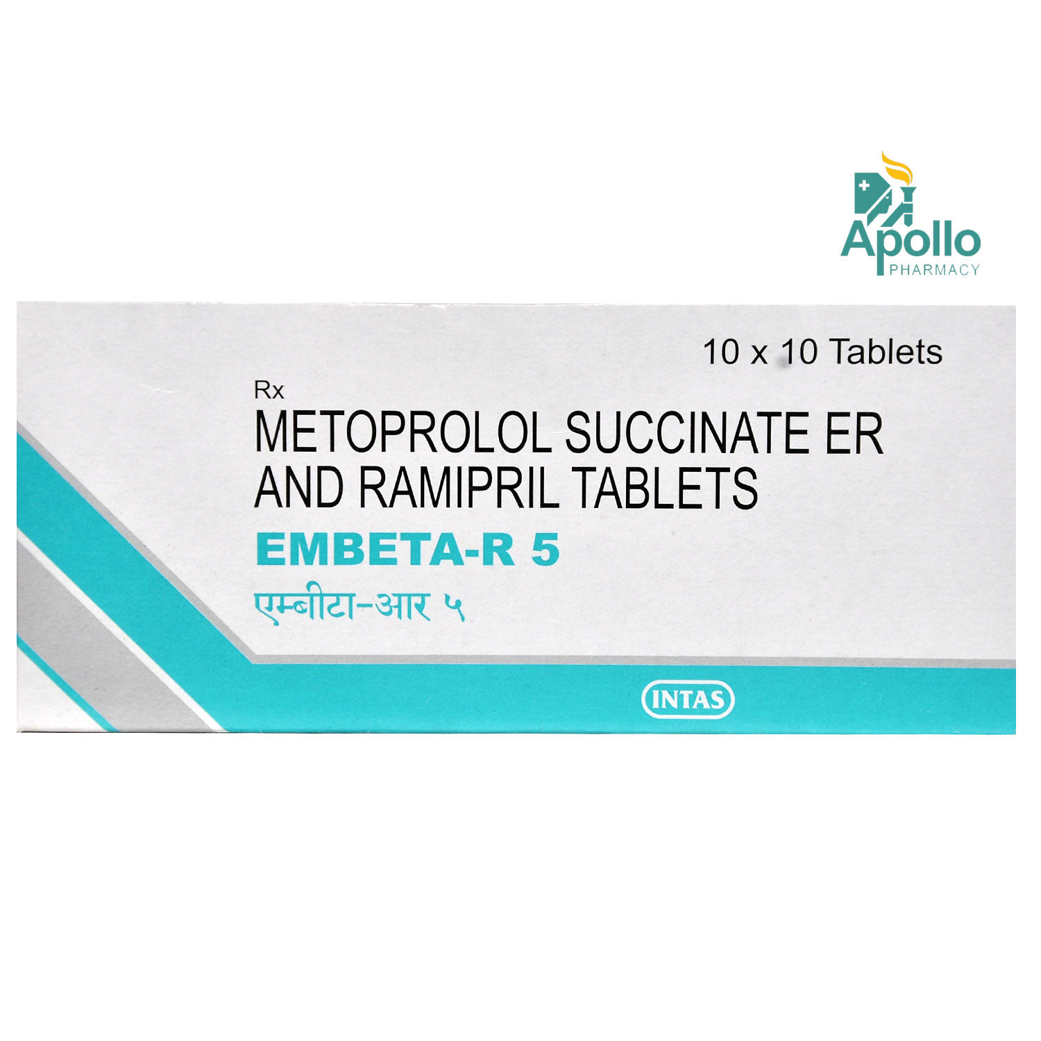 Embeta R 5 Tablet 10's Price, Uses, Side Effects, Composition - Apollo ...