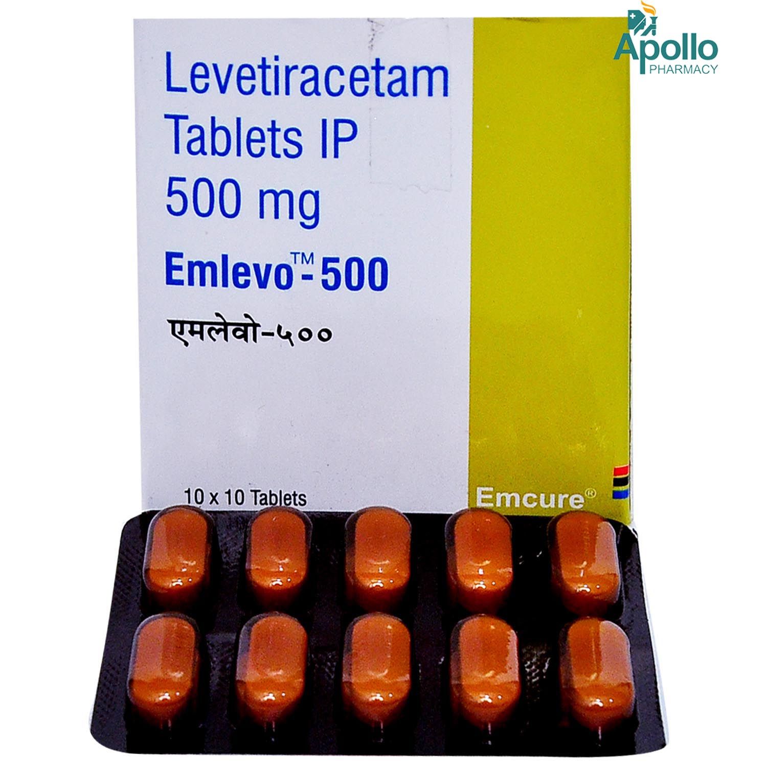 EMLEVO 500MG TABLET Price, Uses, Side Effects, Composition - Apollo ...