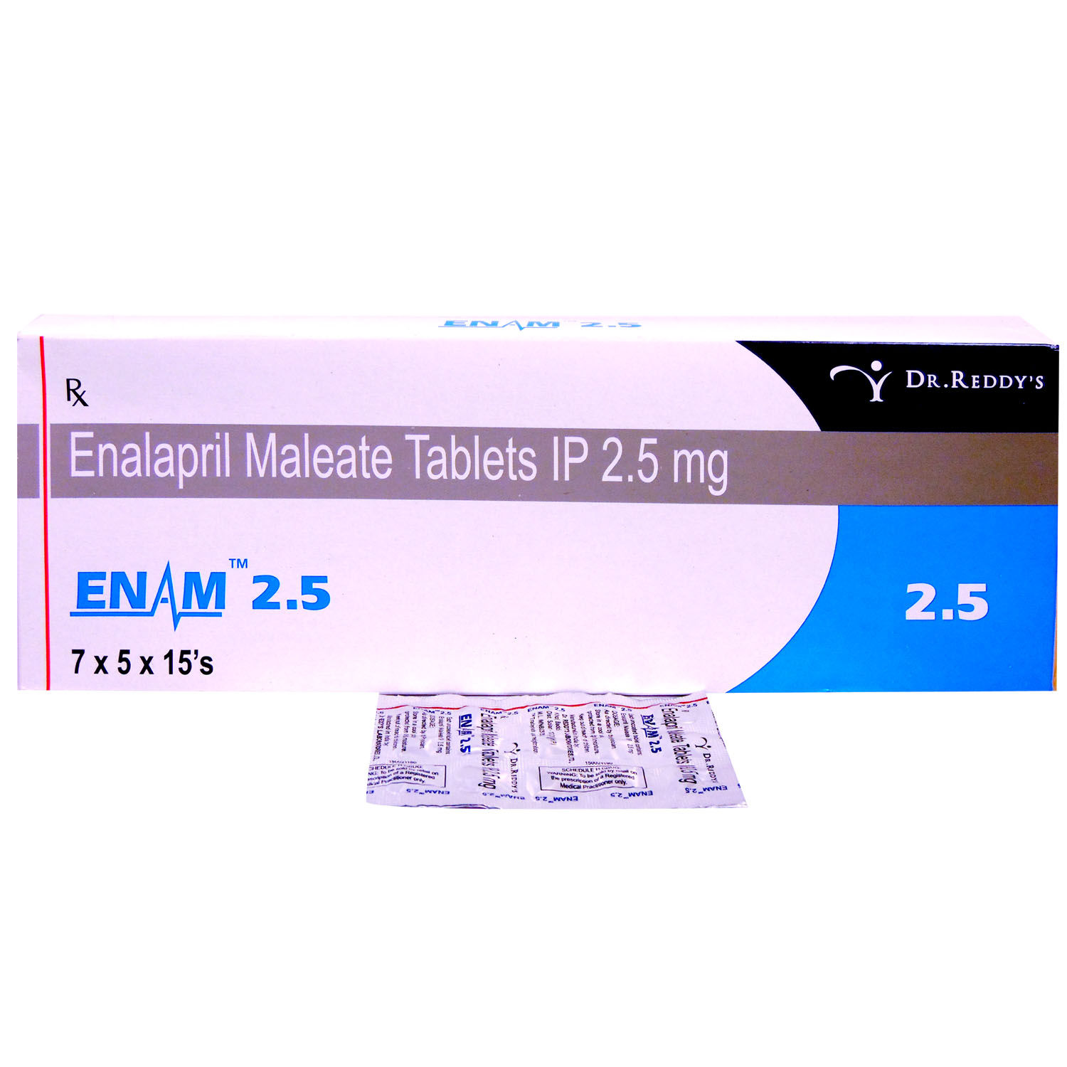 Enam 2.5mg Tablet 15's Price, Uses, Side Effects, Composition - Apollo ...