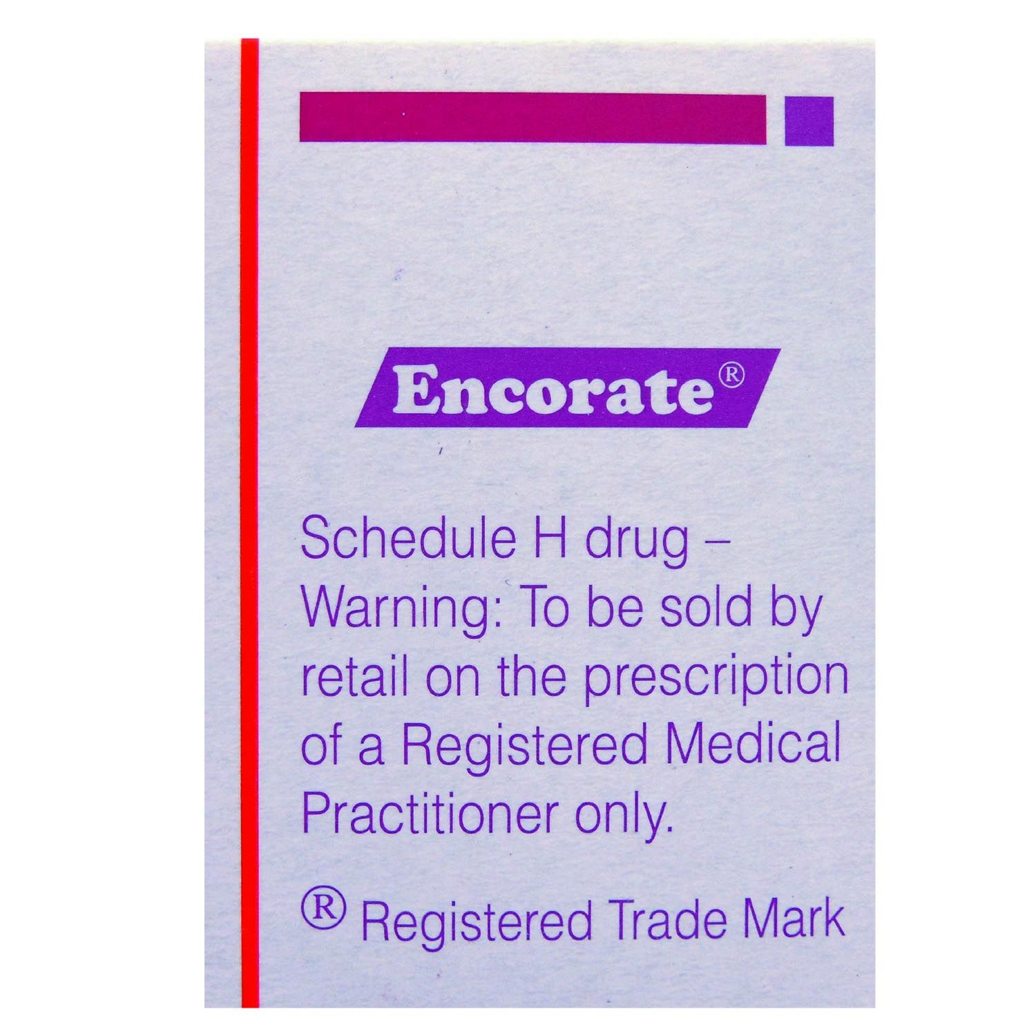 Encorate Tablet 10's Price, Uses, Side Effects, Composition - Apollo ...
