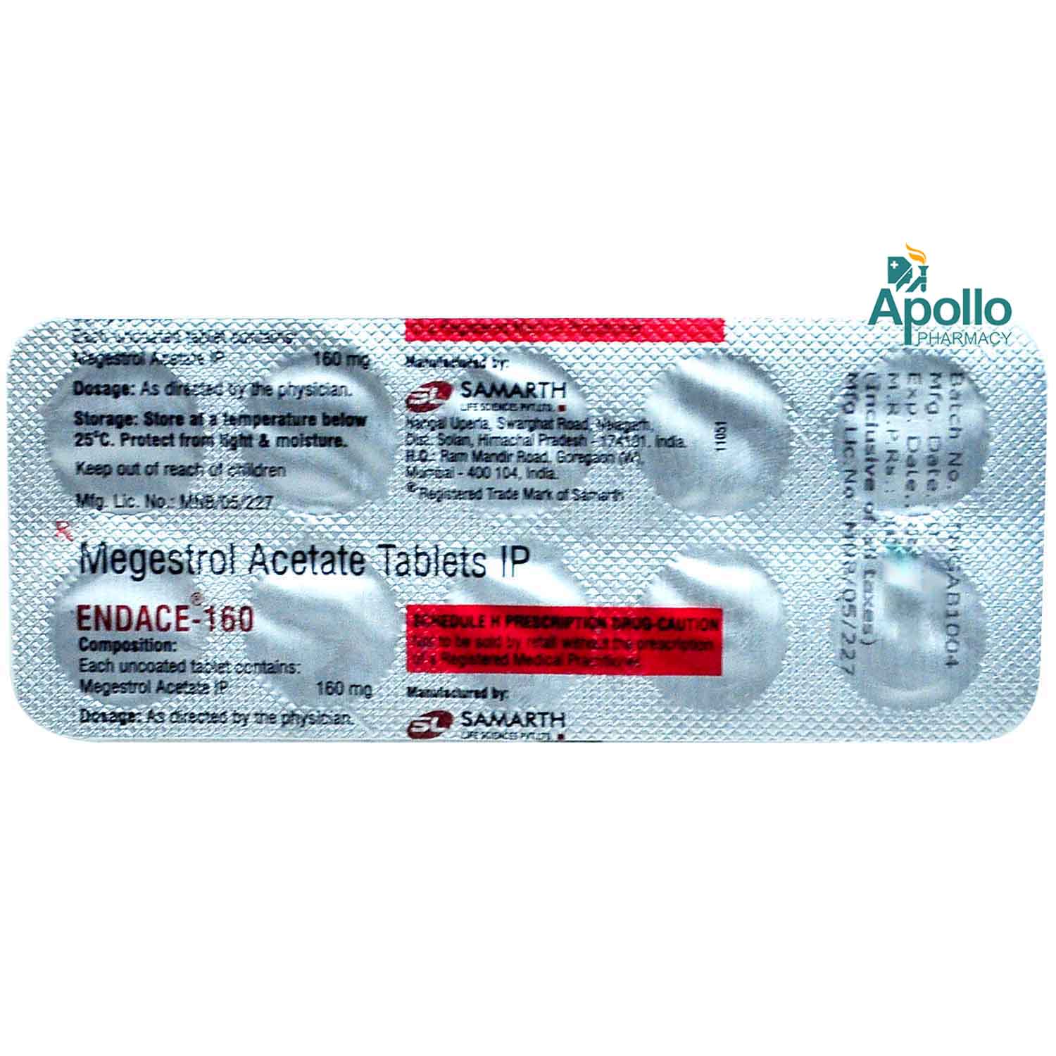 ENDACE 160MG TABLET Price, Uses, Side Effects, Composition - Apollo ...