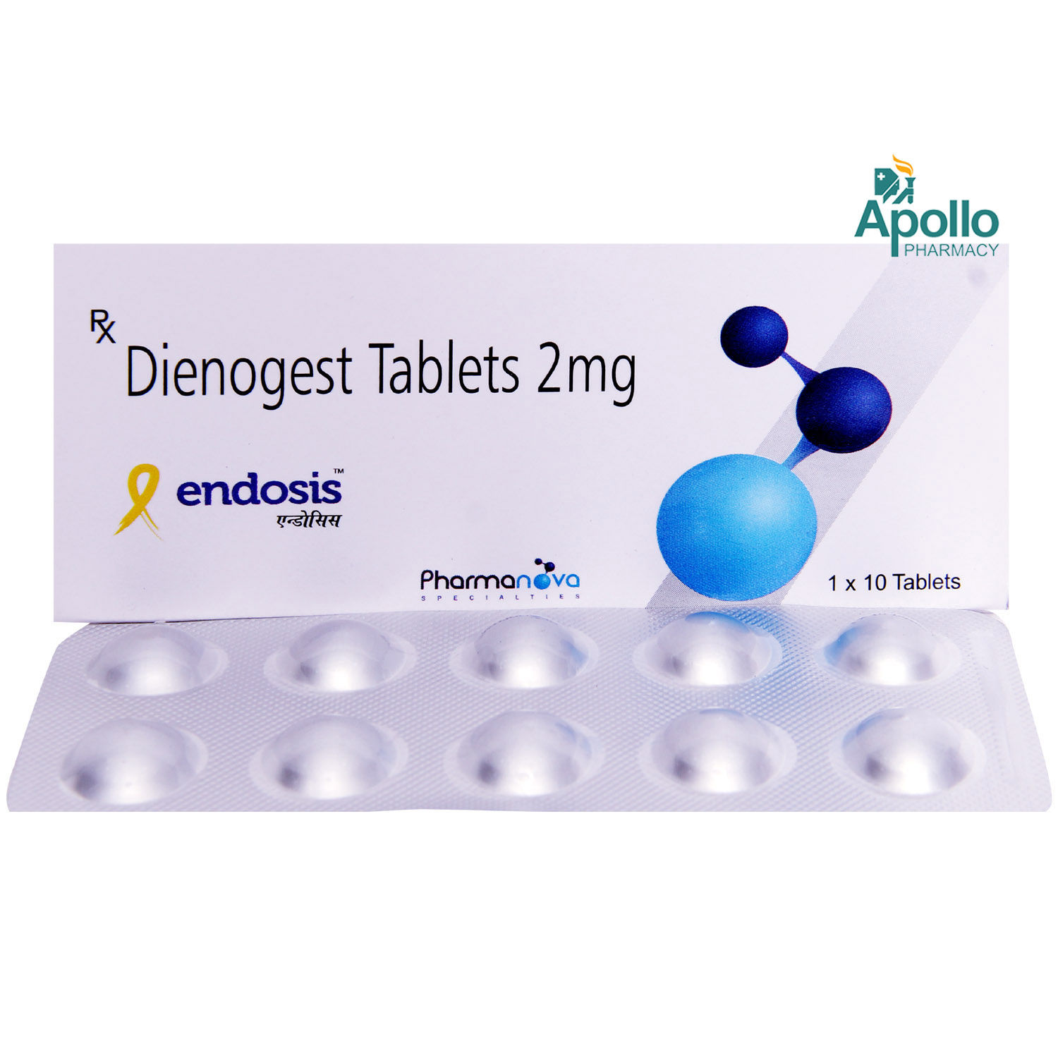 Endosis Tablet 10's Price, Uses, Side Effects, Composition - Apollo ...