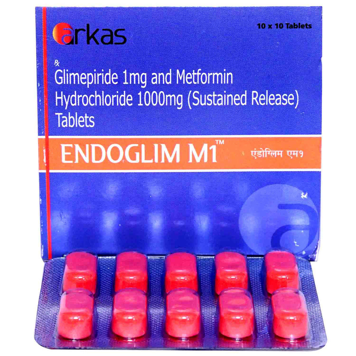 Endoglim M 1 Tablet 10's Price, Uses, Side Effects, Composition ...