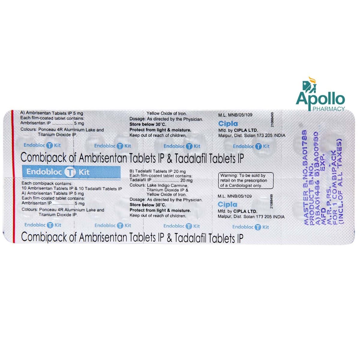 Endoblock T Kit Combipack Price, Uses, Side Effects, Composition ...