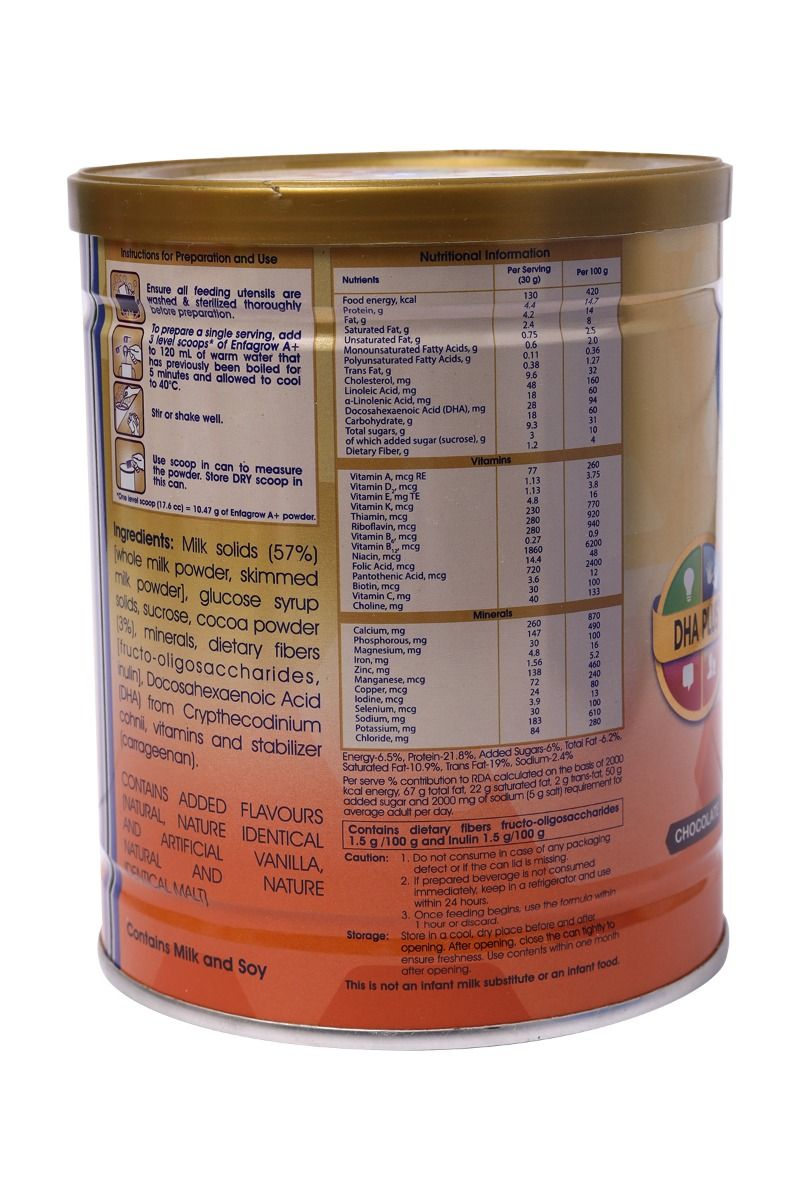 Enfagrow A+ Chocolate Flavour Nutritional Milk Powder for Children 3 to ...