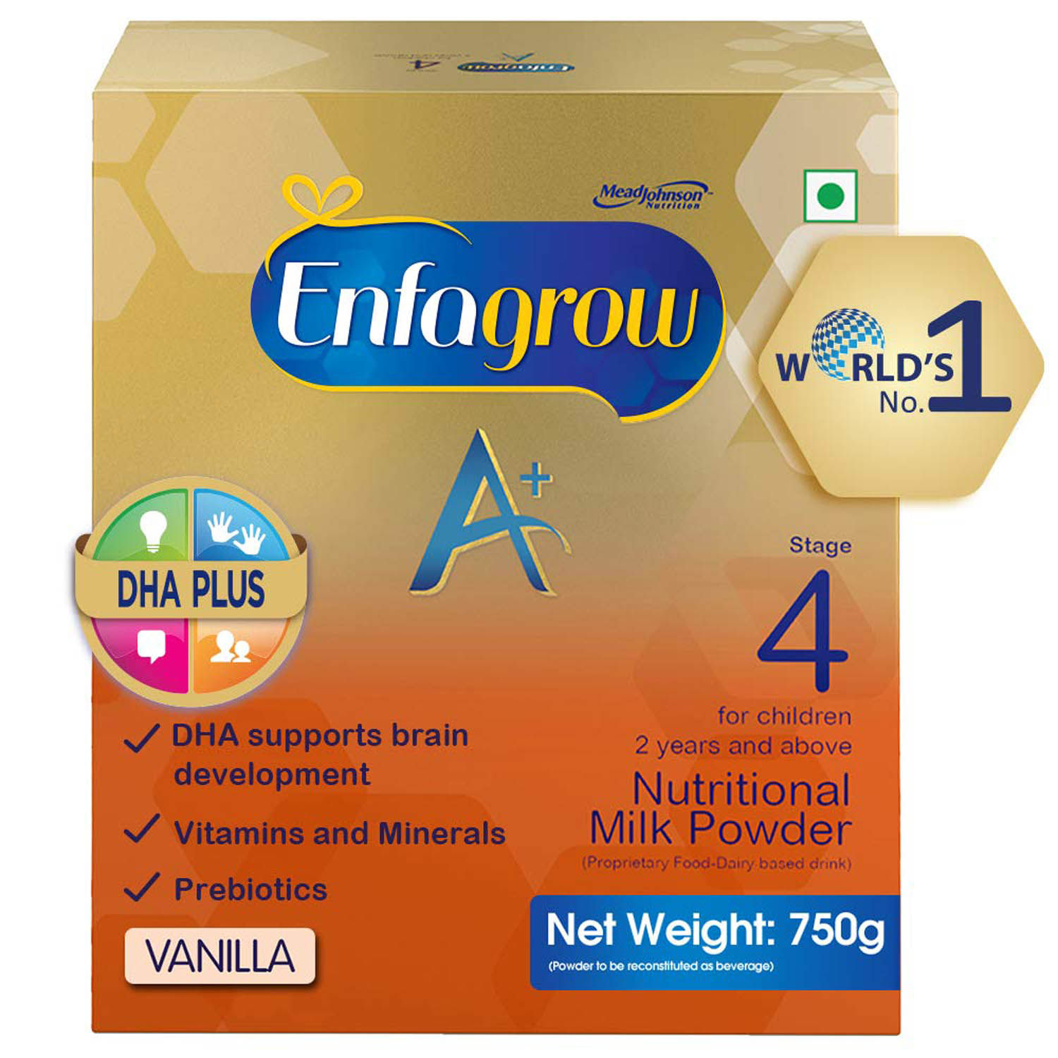 Enfagrow A+ Stage 4 Chocolate Flavour Nutritional Milk Powder, 400 gm ...