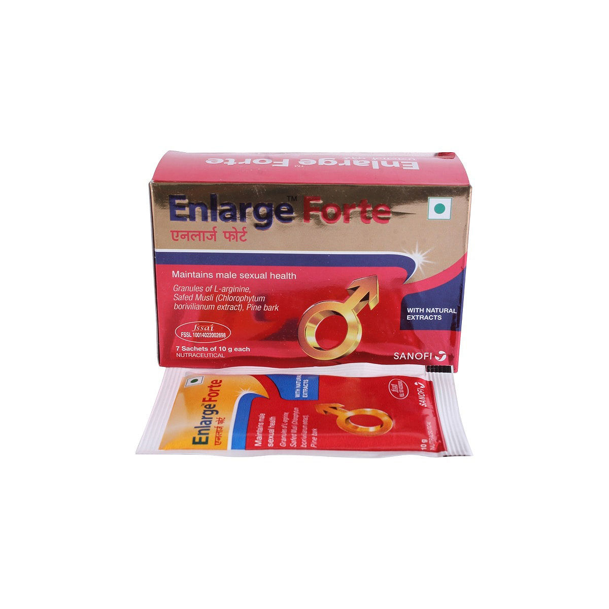 Enlarge Forte Sachet 10 gm Price, Uses, Side Effects, Composition ...