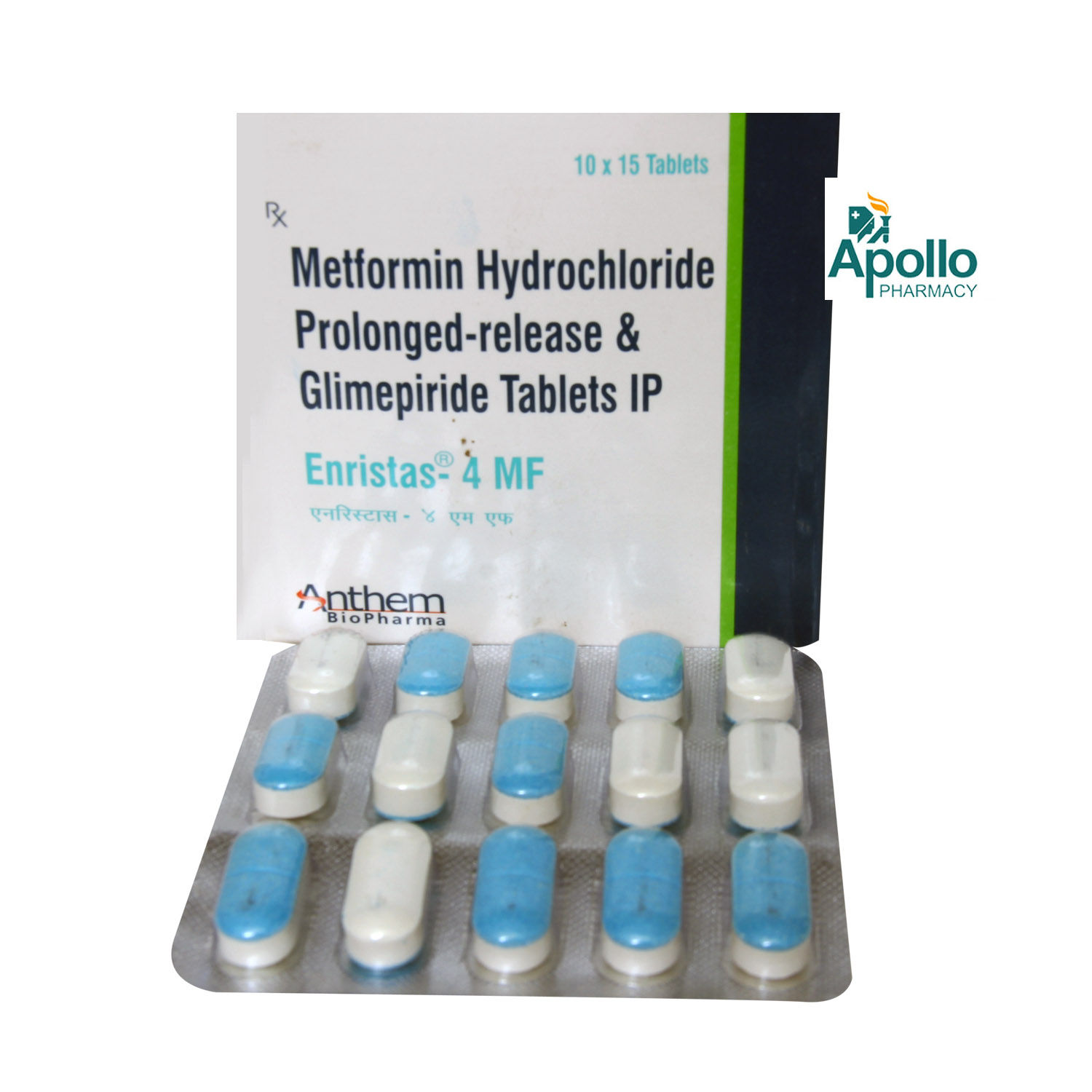 Enristas-4 MF Tablet 15's Price, Uses, Side Effects, Composition ...