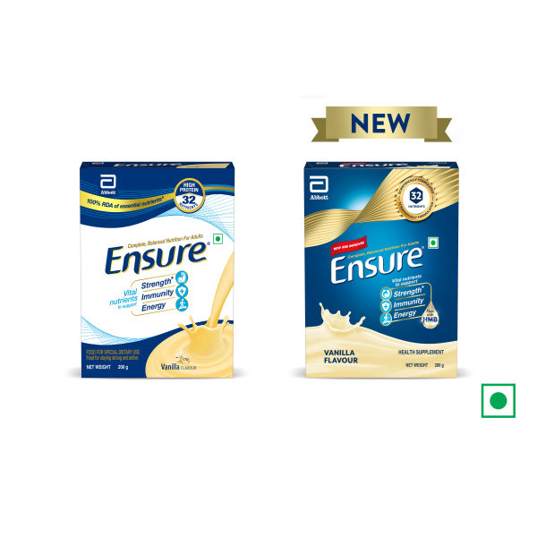 Ensure Vanilla Flavour Powder, 400 gm Refill Pack Price, Uses, Side ...