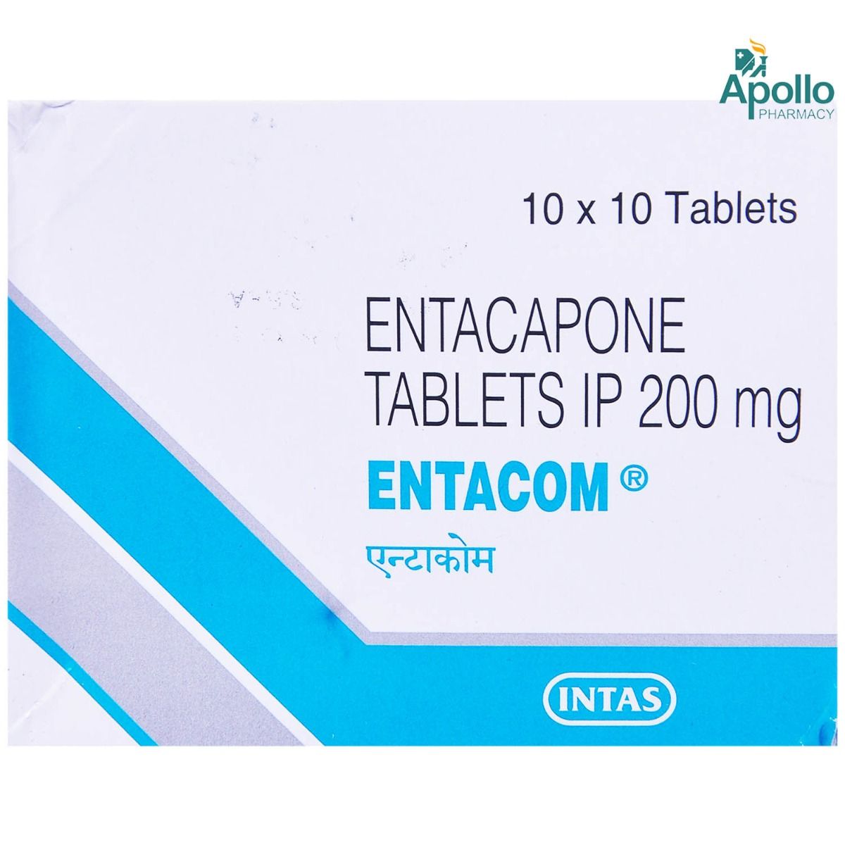 Entacom Tablet 10's Price, Uses, Side Effects, Composition - Apollo ...