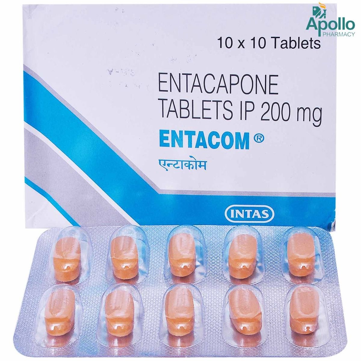 Entacom Tablet 10's Price, Uses, Side Effects, Composition - Apollo ...