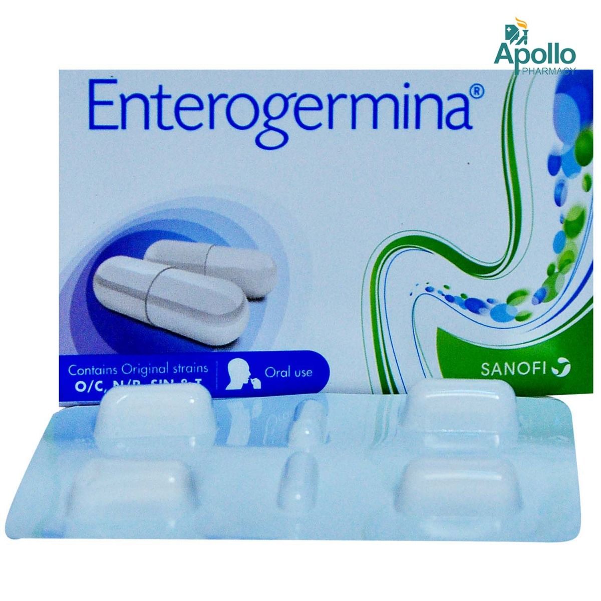 Enterogermina Capsule 4's Price, Uses, Side Effects, Composition ...