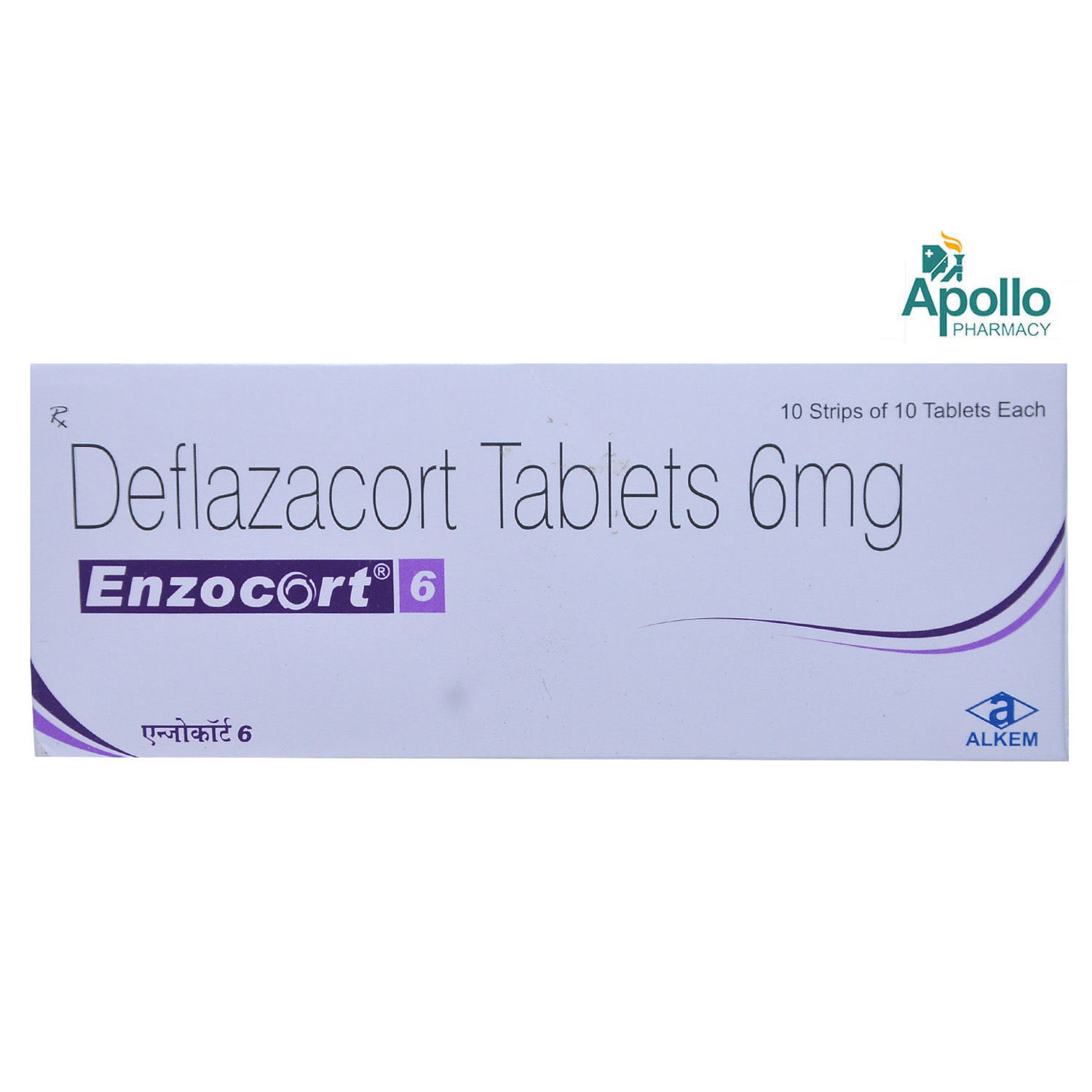 Enzocort 6 Tablet 10's Price, Uses, Side Effects, Composition - Apollo ...