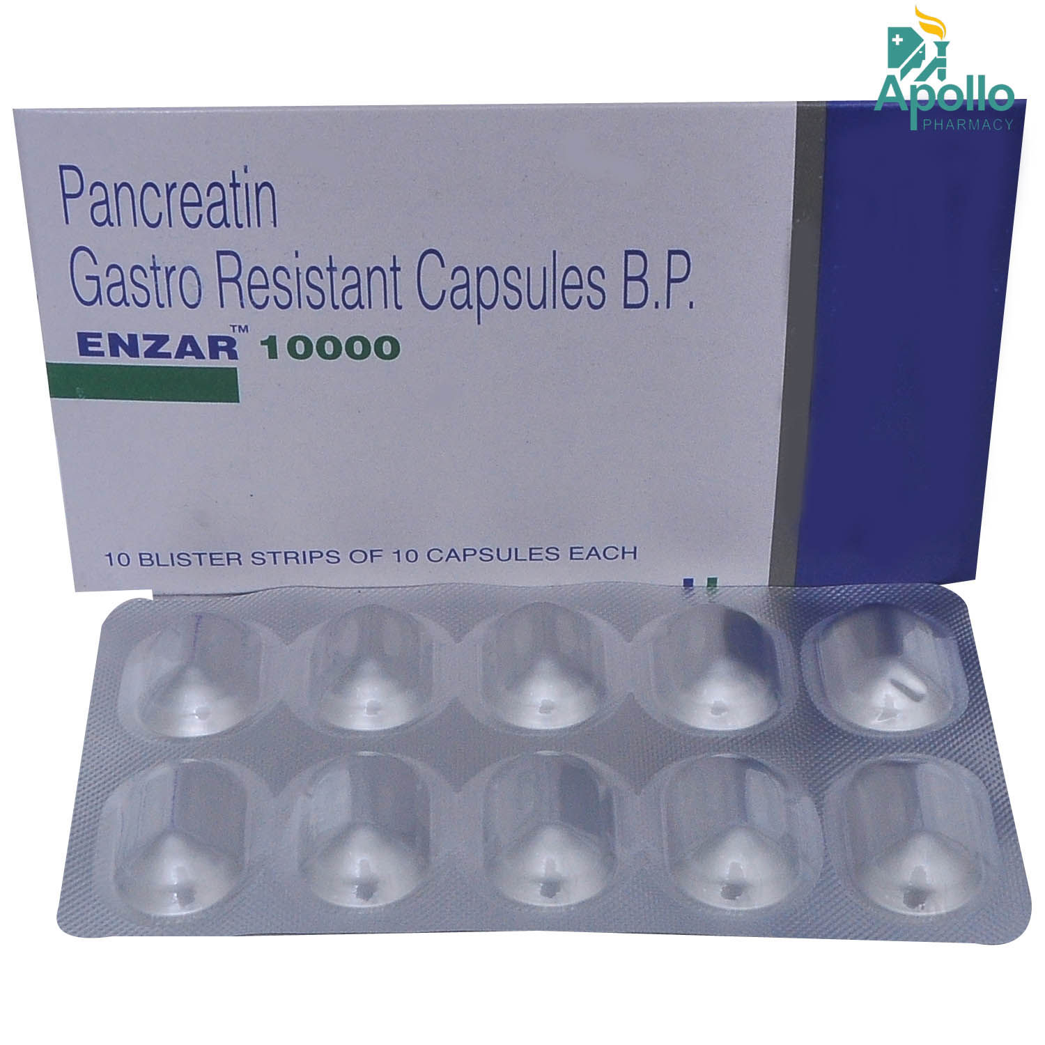 ENZAR 10000 CAPSULE 10'S Price, Uses, Side Effects, Composition ...