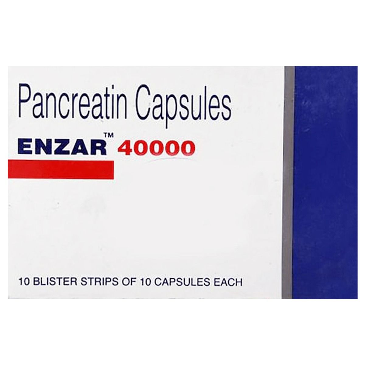 ENZAR 40000UNITS CAPSULE 10'S Price, Uses, Side Effects, Composition ...