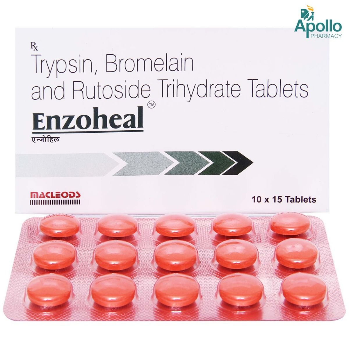 Enzoheal Tablet 15's Price, Uses, Side Effects, Composition - Apollo ...
