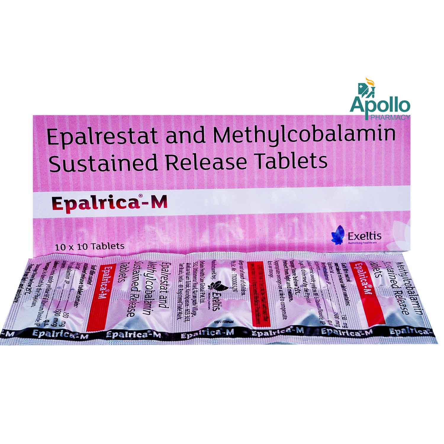EPALRICA M TABLET Price, Uses, Side Effects, Composition - Apollo Pharmacy