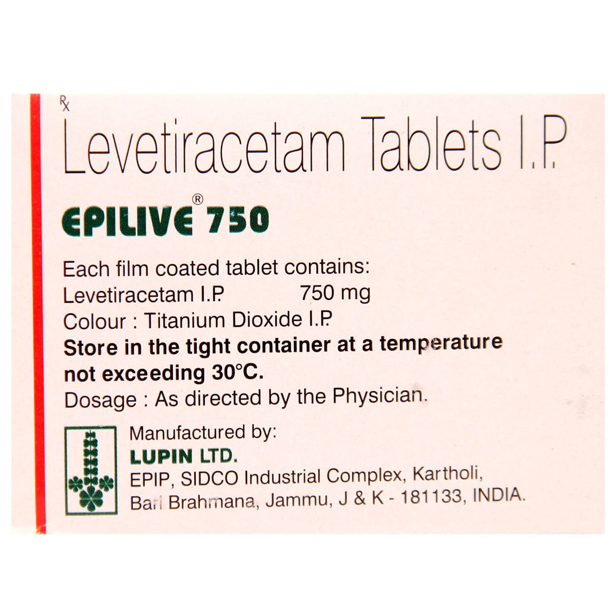 Epilive 750 Tablet 10's Price, Uses, Side Effects, Composition - Apollo ...