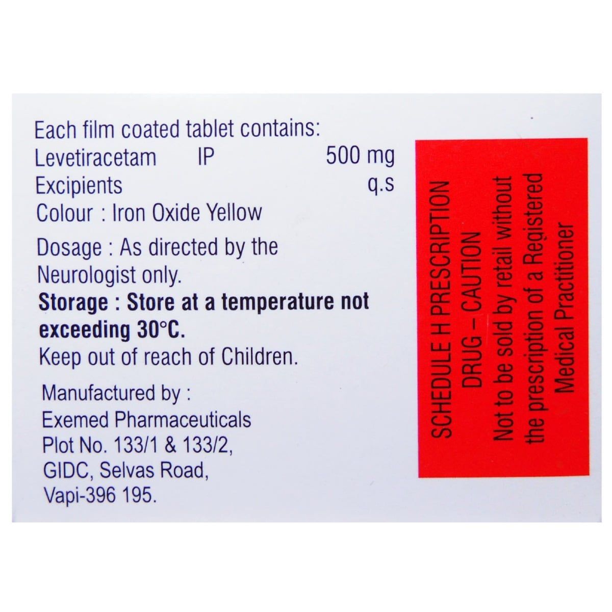 Epitra-500 Tablet 10's Price, Uses, Side Effects, Composition - Apollo ...