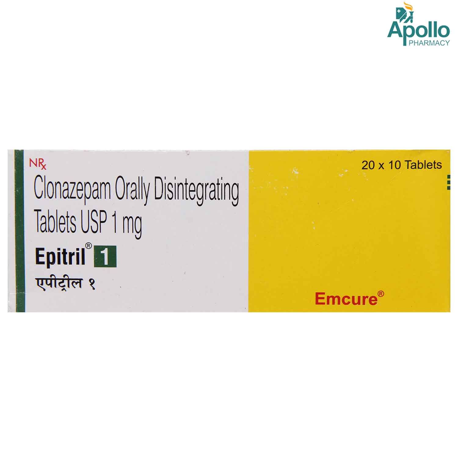 EPITRIL 1MG TABLET 10'S Price, Uses, Side Effects, Composition - Apollo ...