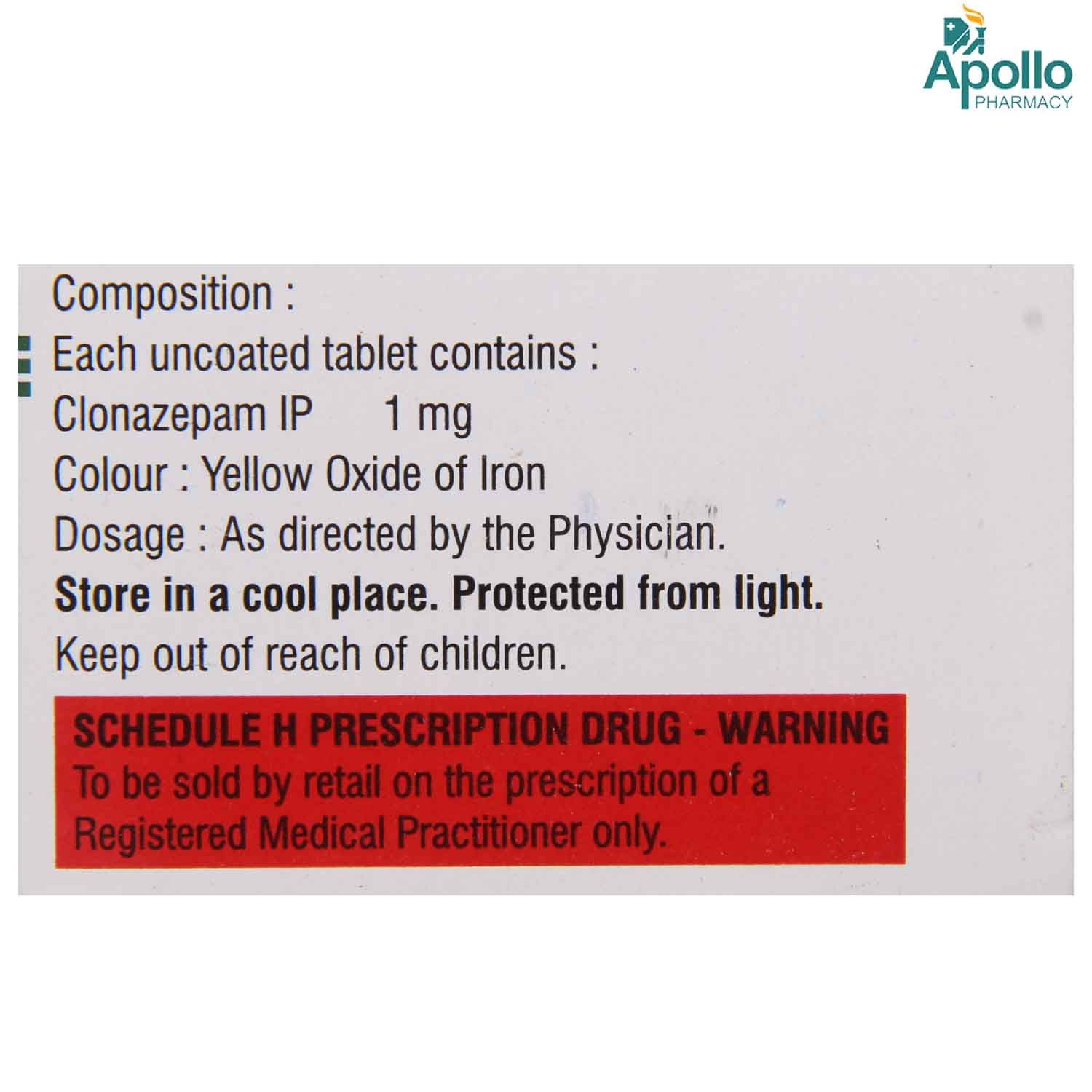 EPITRIL 1MG TABLET 10'S Price, Uses, Side Effects, Composition - Apollo ...