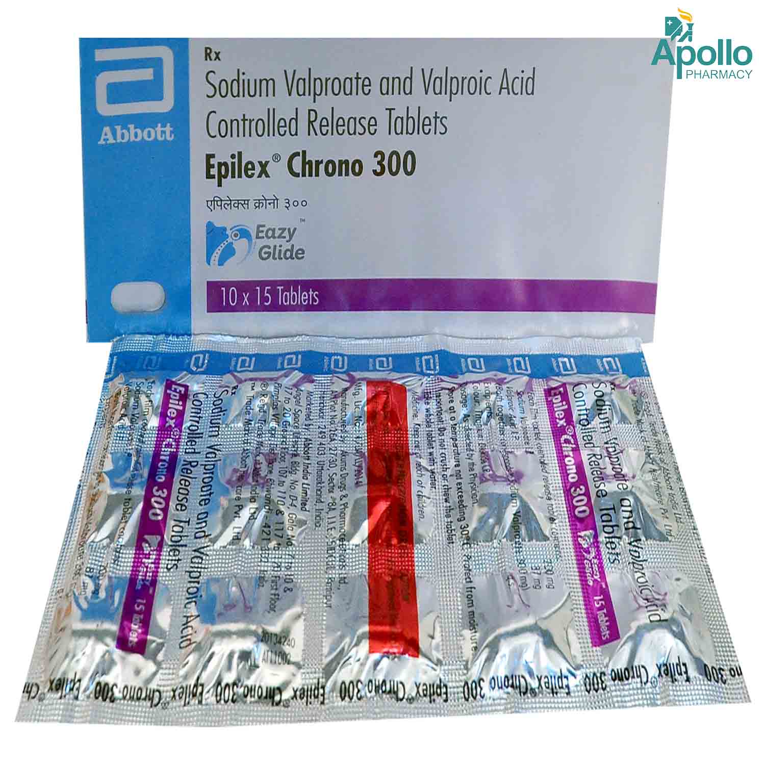 Epilex Chrono 300 Tablet 15's Price, Uses, Side Effects, Composition ...