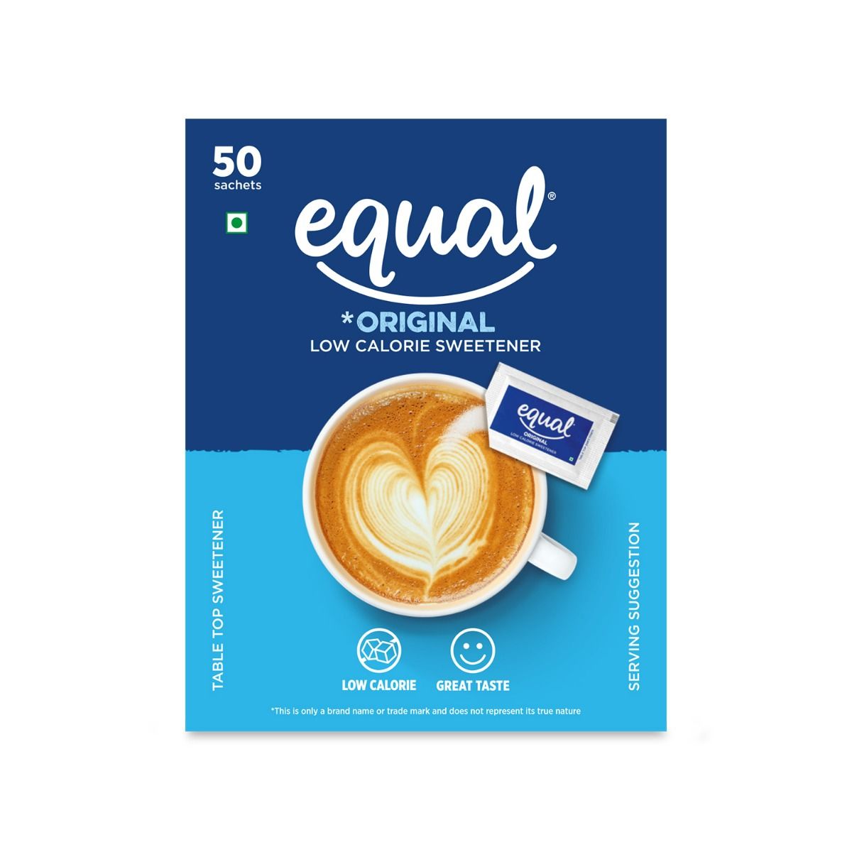 Equal Original Low Calorie Sweetener, 50 Sachets Price, Uses, Side ...