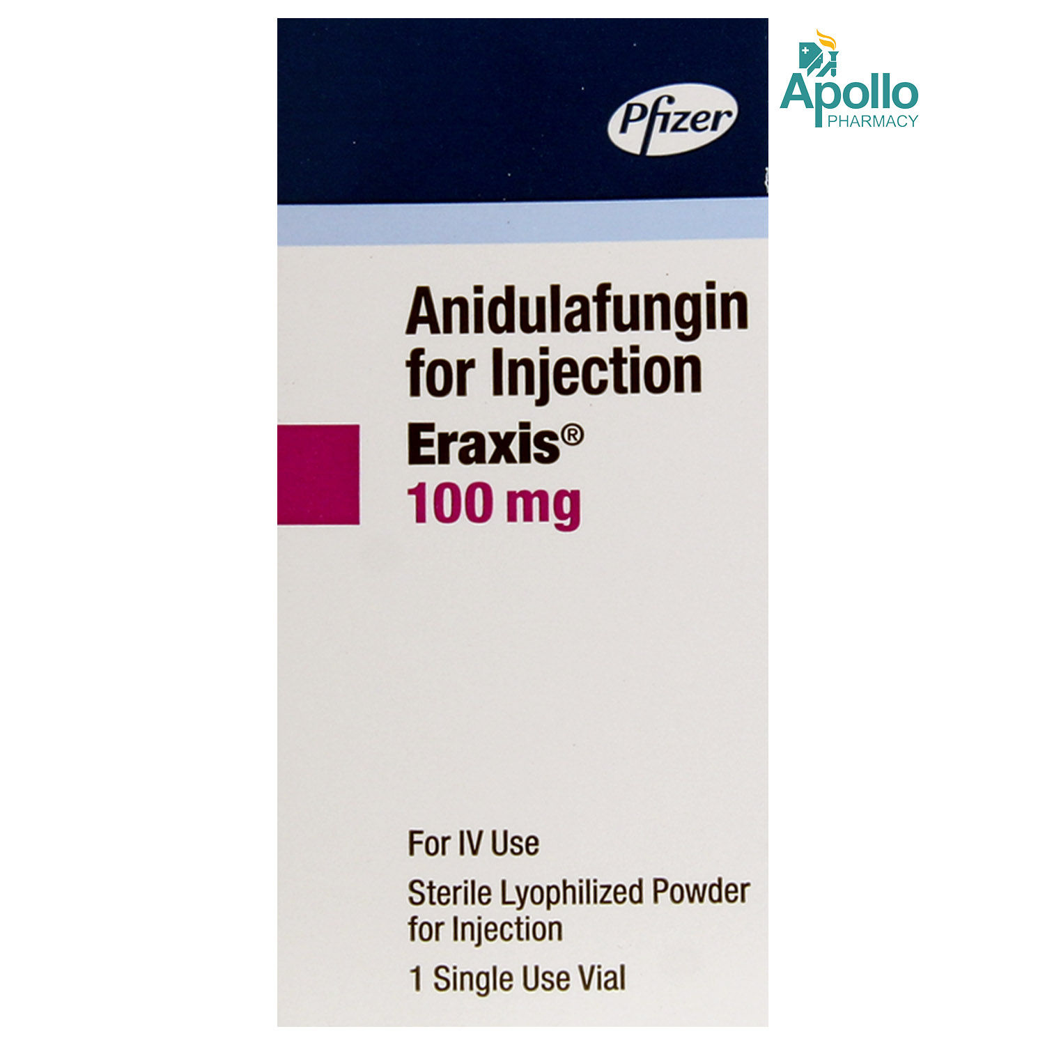 ERAXIS 100MG INJECTION Price, Uses, Side Effects, Composition - Apollo ...