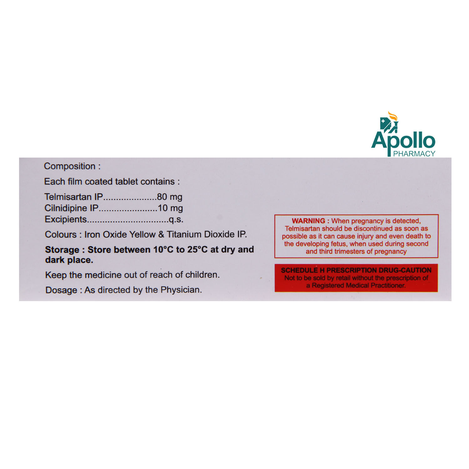 Eritel LN 80 Tablet 15's Price, Uses, Side Effects, Composition ...