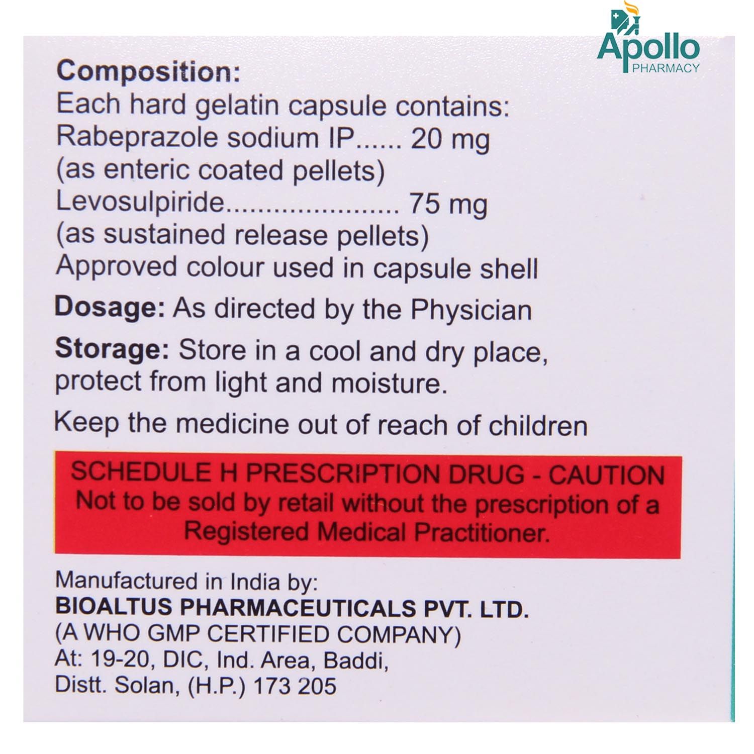 ERIRAB LS CAPSULE 10'S Price, Uses, Side Effects, Composition - Apollo ...
