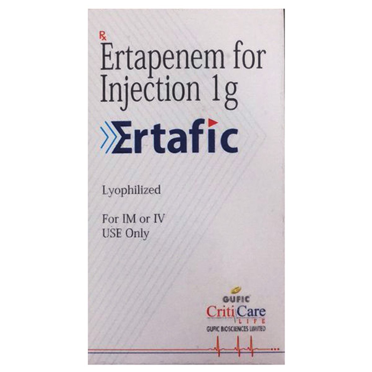 ERTAFIC 1GM INJECTION Price, Uses, Side Effects, Composition - Apollo ...