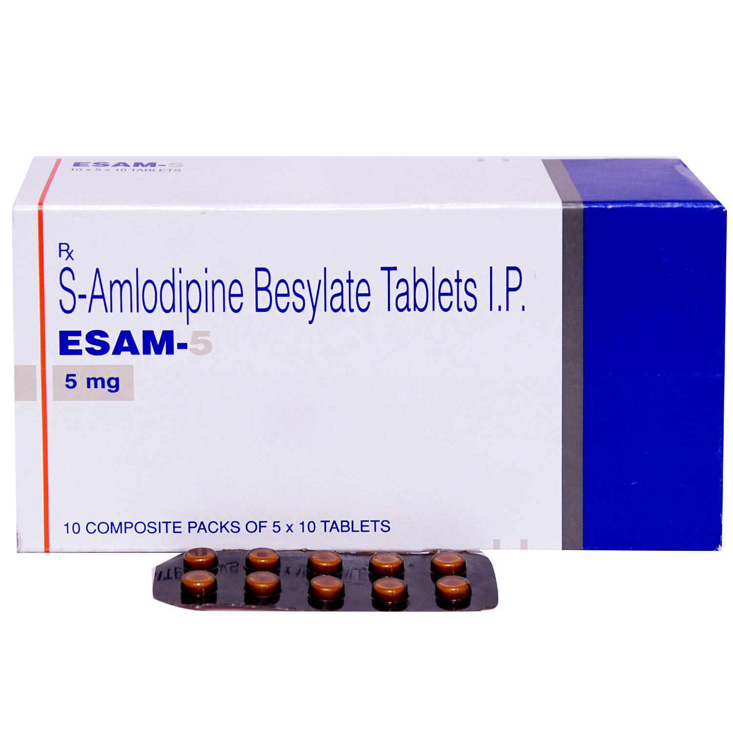 Esam 5 Tablet 10's Price, Uses, Side Effects, Composition - Apollo Pharmacy
